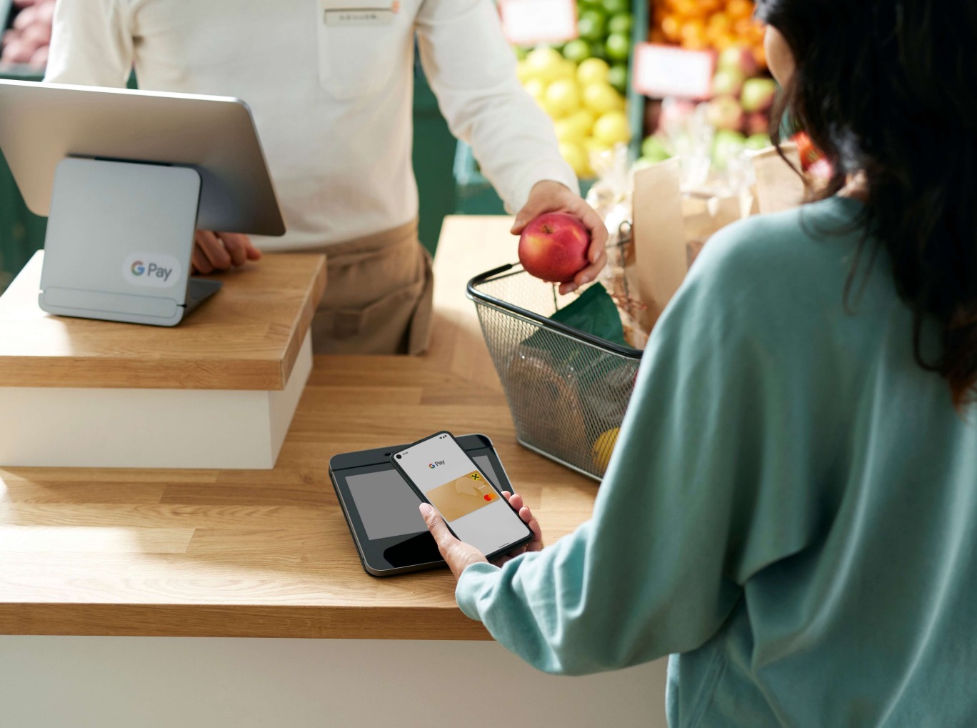 Bezahlen Sie schnell, sicher und einfach mit Google Pay.